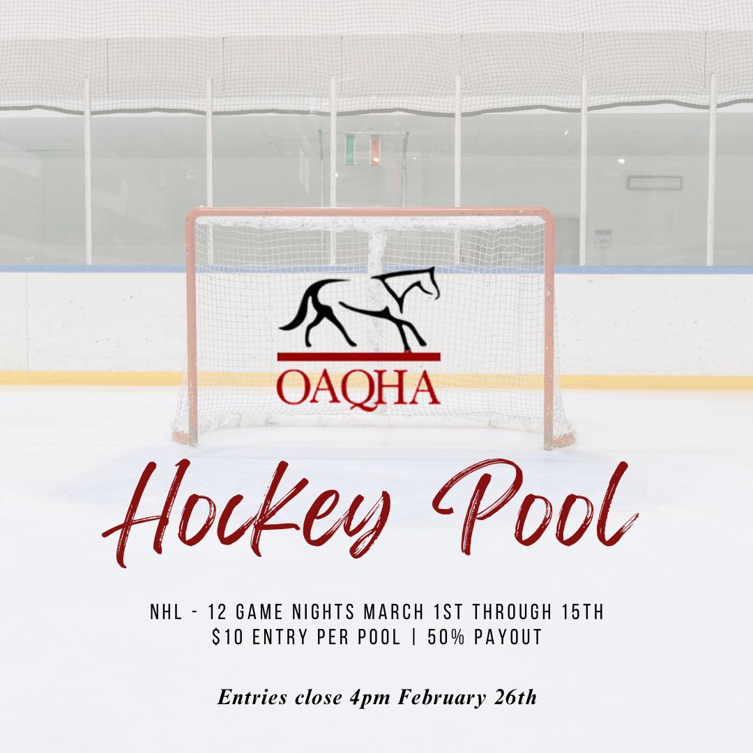Join in on the OAQHA Hockey Pool!