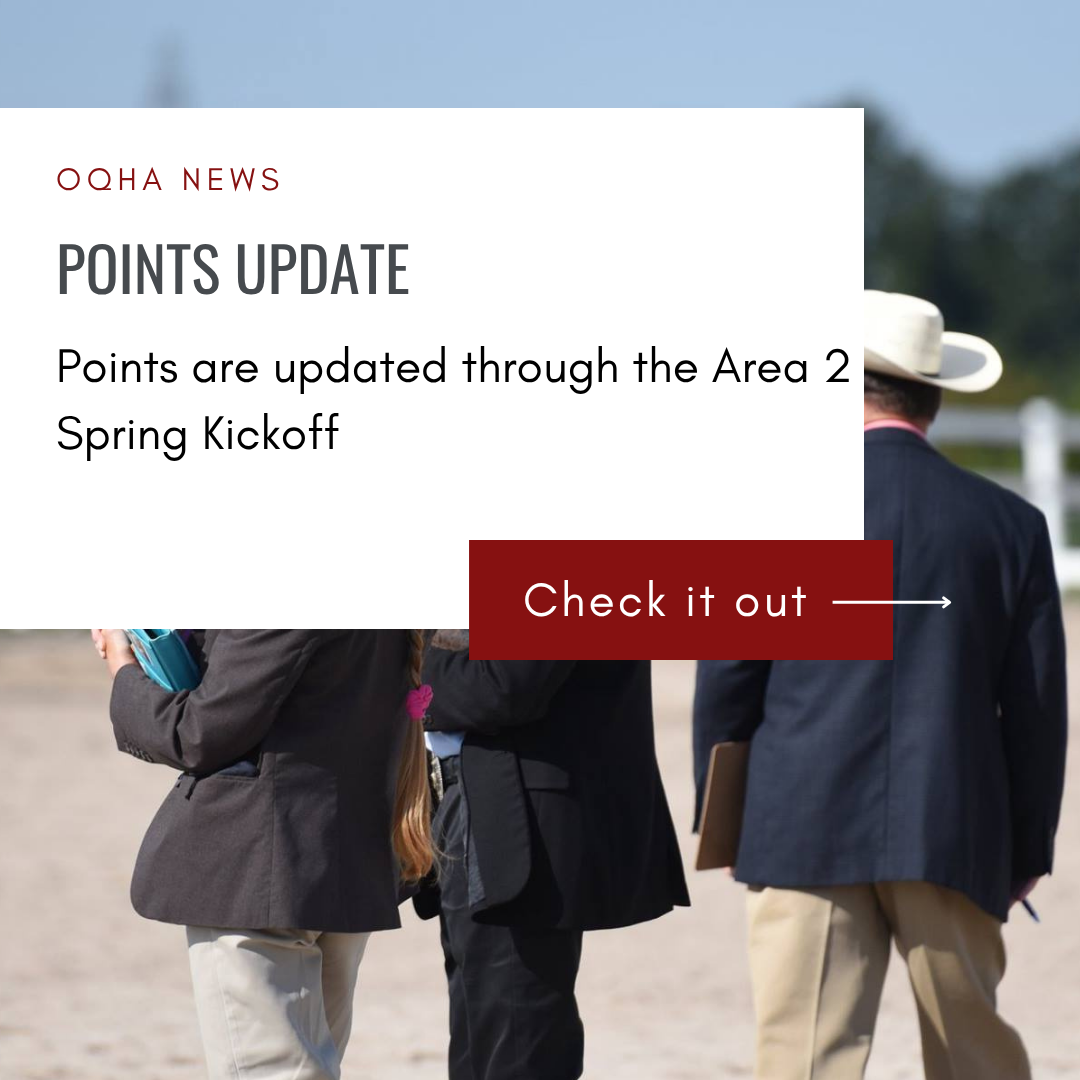 Year End Points Update